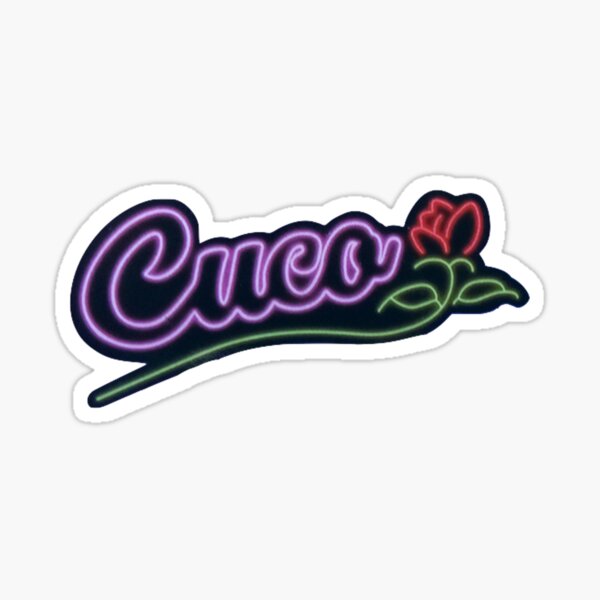 "cuco neon" Sticker for Sale by hlncxiiiv | Redbubble
