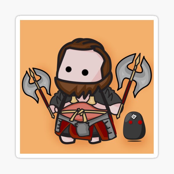 "Berserker Icon - BDO" Sticker for Sale by sarah-davies | Redbubble