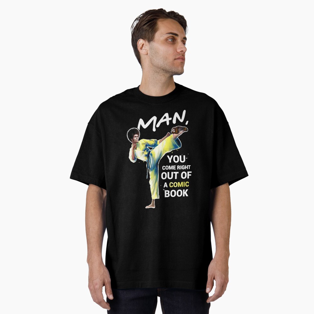 "Jim Kelly Kick" Sticker for Sale by ILYO-art | Redbubble