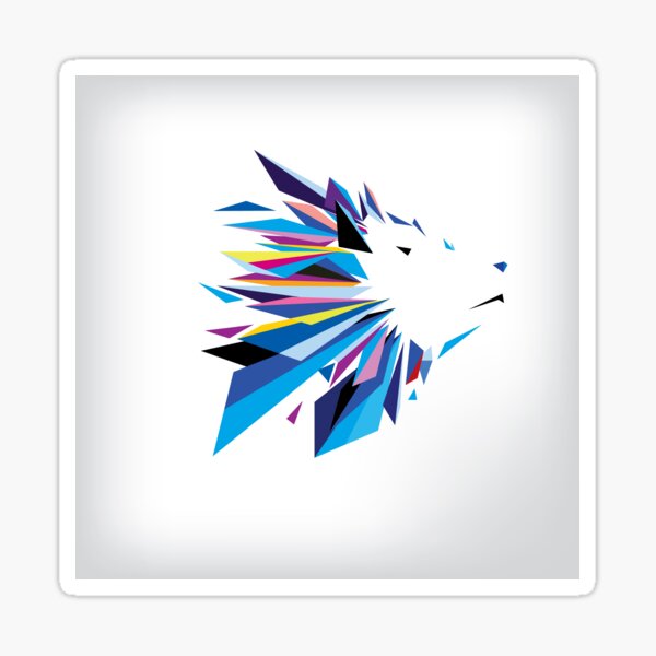 "wolf stickers" Sticker for Sale by FaveStickers | Redbubble