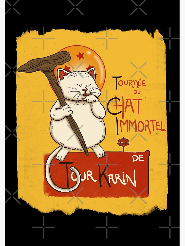 "Tour Du Chat Immortel" Poster by xiaobaosg | Redbubble