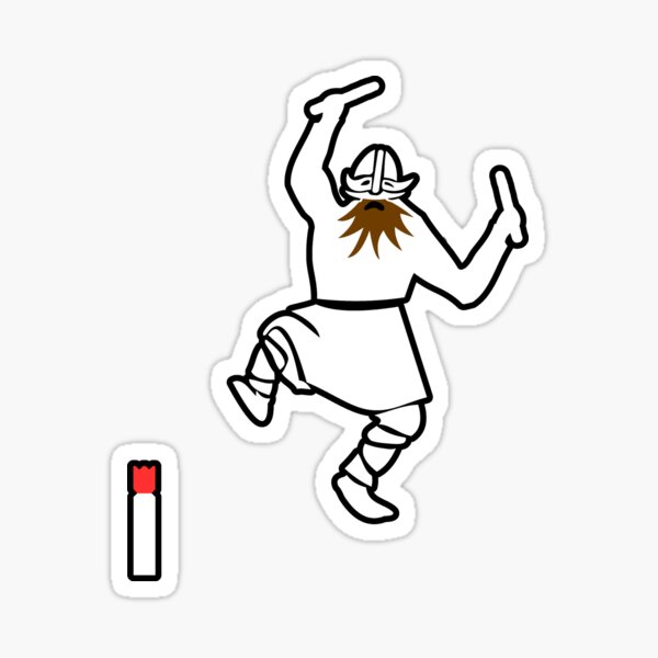 "Chess Vikings - Kubb players and Viking chess" Sticker by L7seven ...