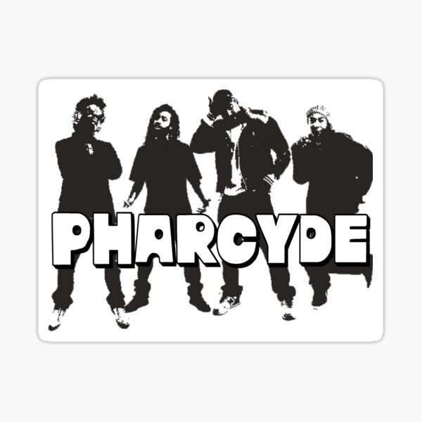 "Pharcyde Old School " Sticker for Sale by ikidyounot | Redbubble