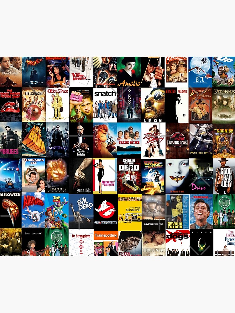 "Movie Pattern" Poster for Sale by Get-Geeky | Redbubble