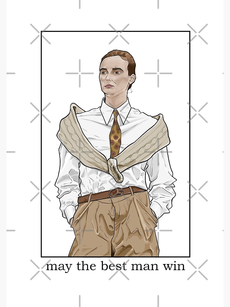 "May The Best Man Win" Spiral Notebook for Sale by LauraHelsbyArt ...