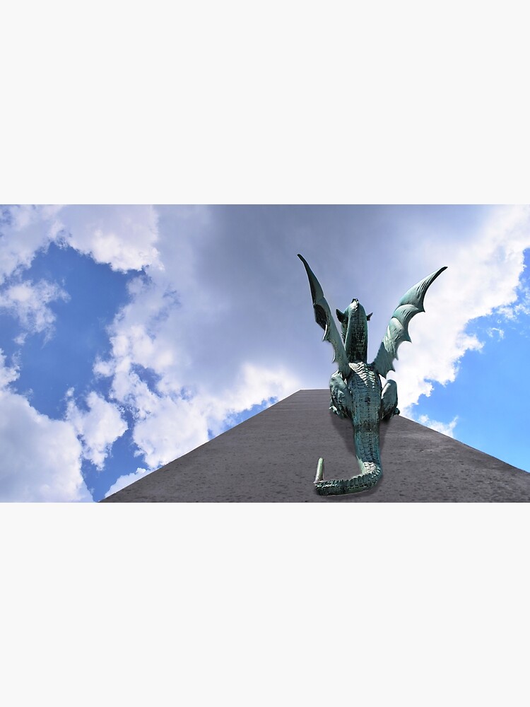 "Heaven dragon" Poster by mivaj | Redbubble