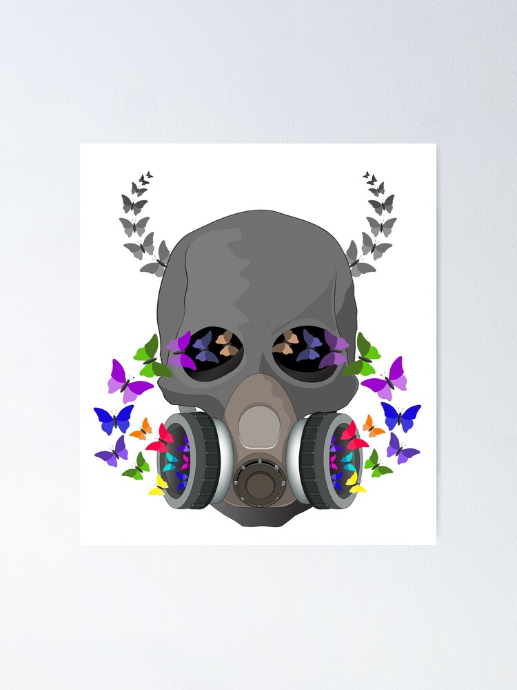 "Life cycle skull" Poster by gmcreates | Redbubble