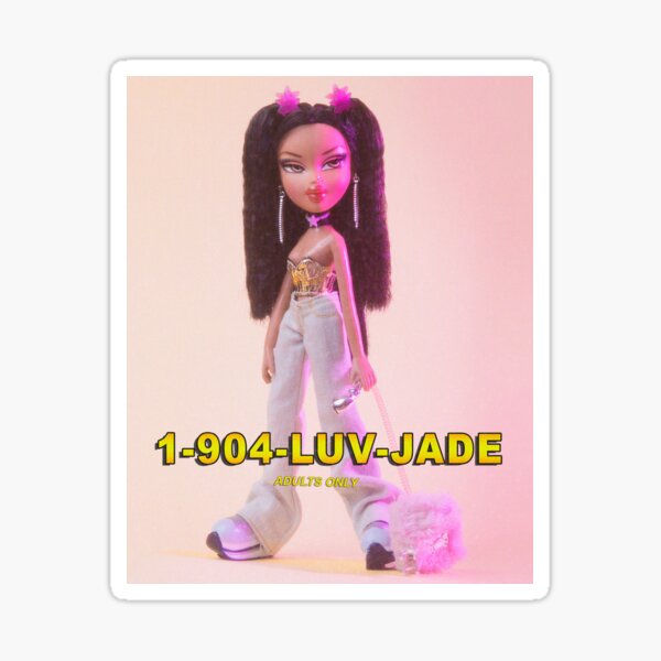 "Jade Bratz " Sticker for Sale by cinlali | Redbubble