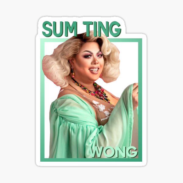 "SUM TING WONG" Sticker by shantaysashay | Redbubble
