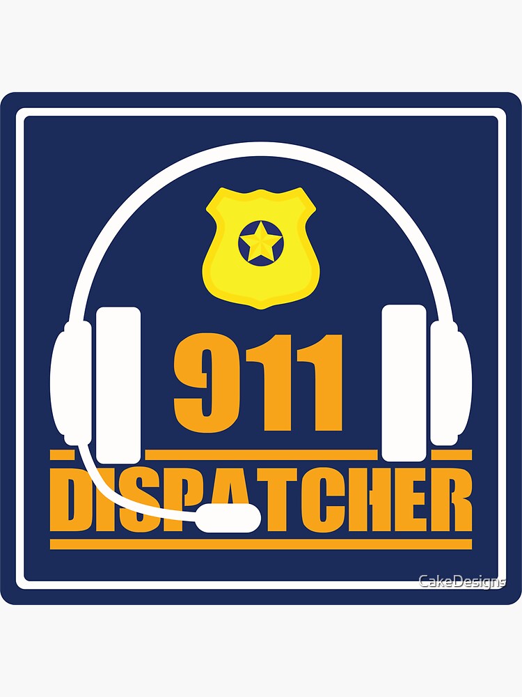 "911 Dispatcher | Police Ambulance EMS EMT Emergency Job product ...