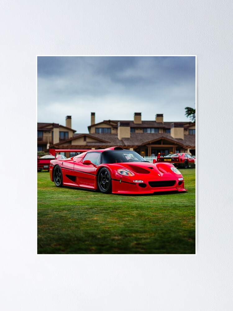 "Ferrari F50 GT" Poster by dcoynepics | Redbubble