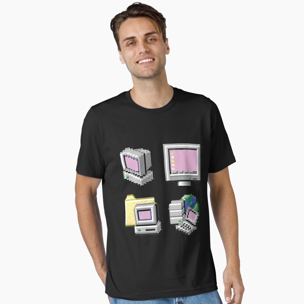 "Pink Windows 98 Desktop Icons Set" Sticker for Sale by eliza-beth ...