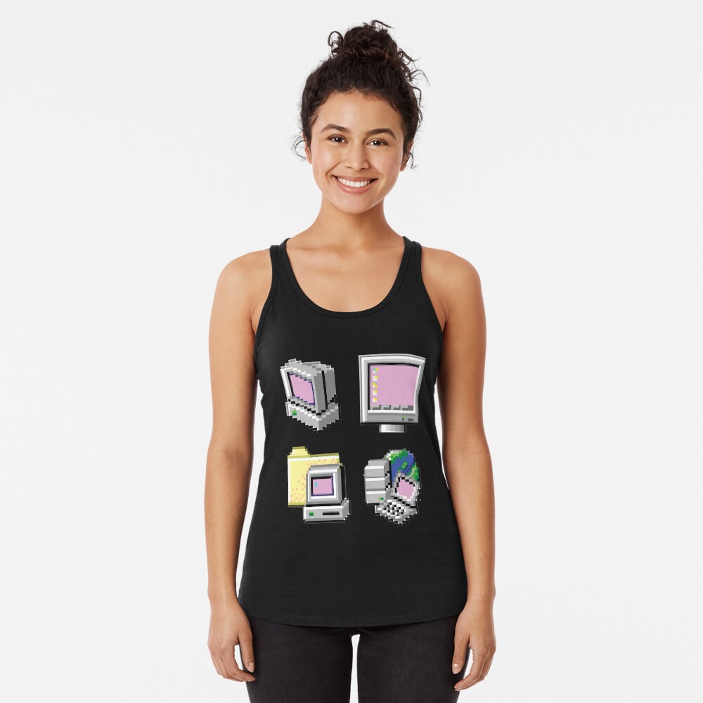 "Pink Windows 98 Desktop Icons Set" Sticker for Sale by eliza-beth ...