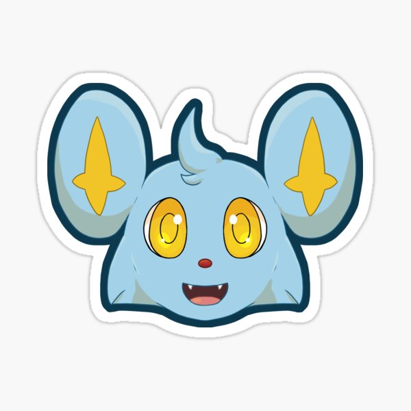 "Shinx " Sticker by DragonDoodles | Redbubble