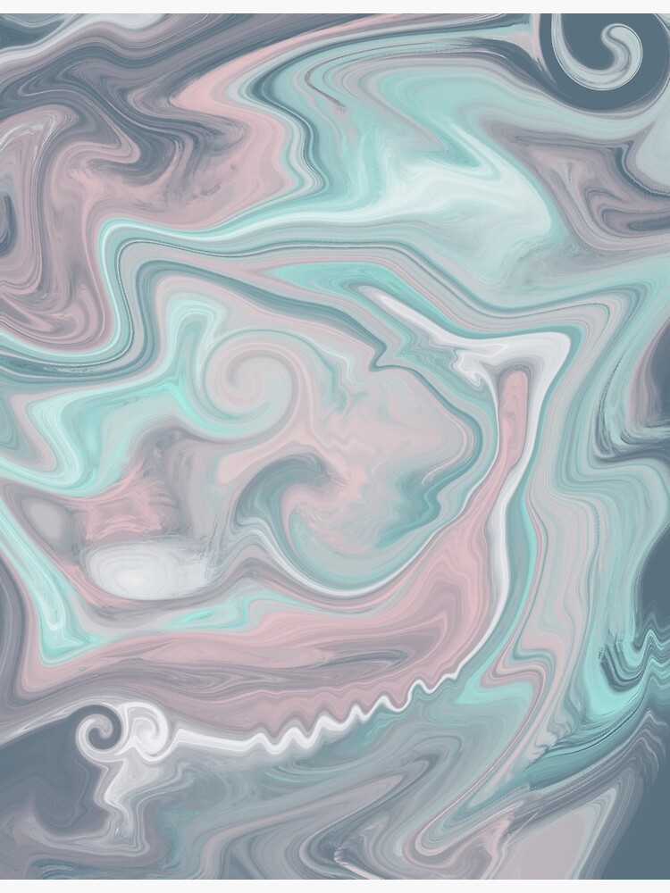 "Pastel Marble Art" Poster by jennastaller | Redbubble