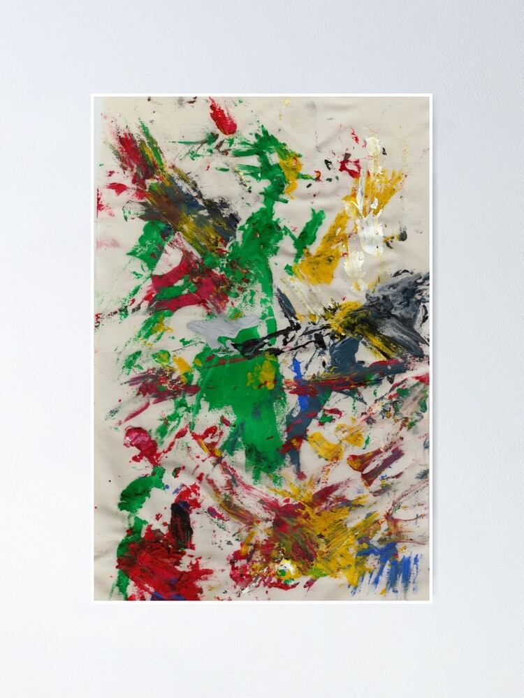 "Paint Splotch Splat Abstract Art Photo" Poster for Sale by DianeBP ...