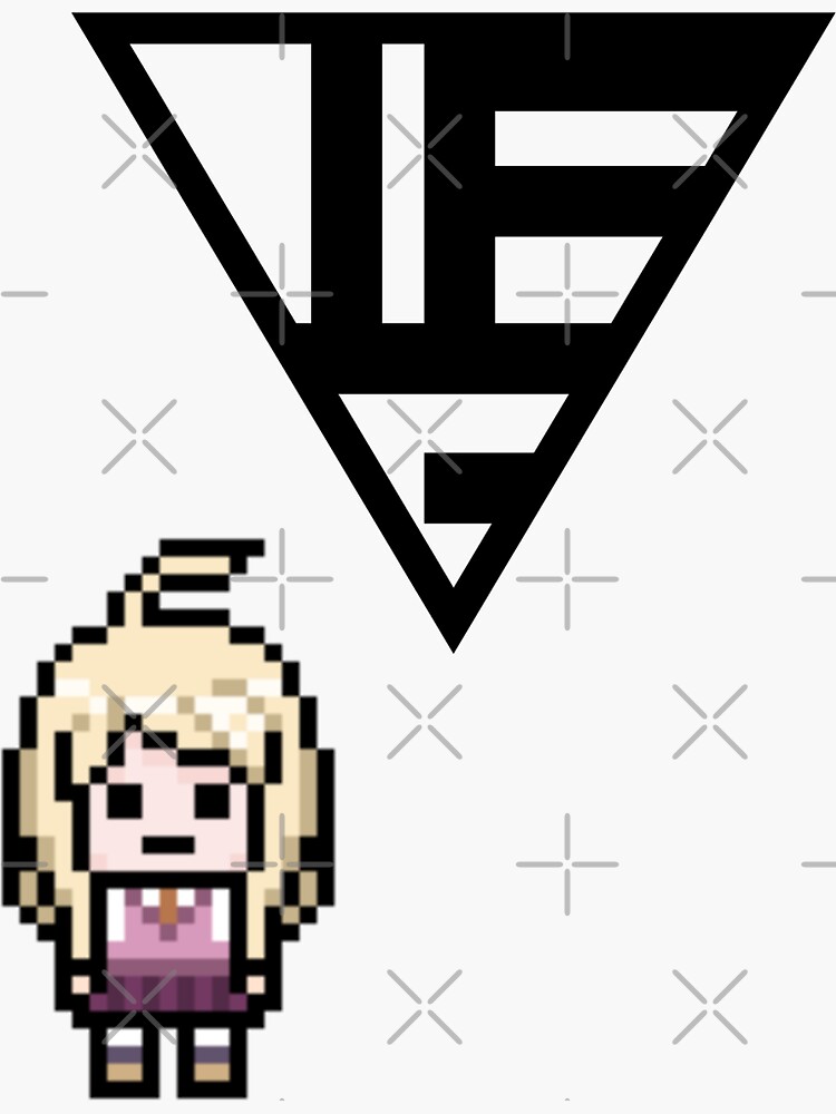 "Kaede Akamatsu Symbol" Sticker by Starsketches | Redbubble