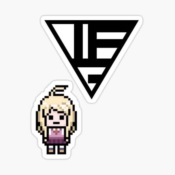"Kaede Akamatsu Symbol" Sticker by Starsketches | Redbubble