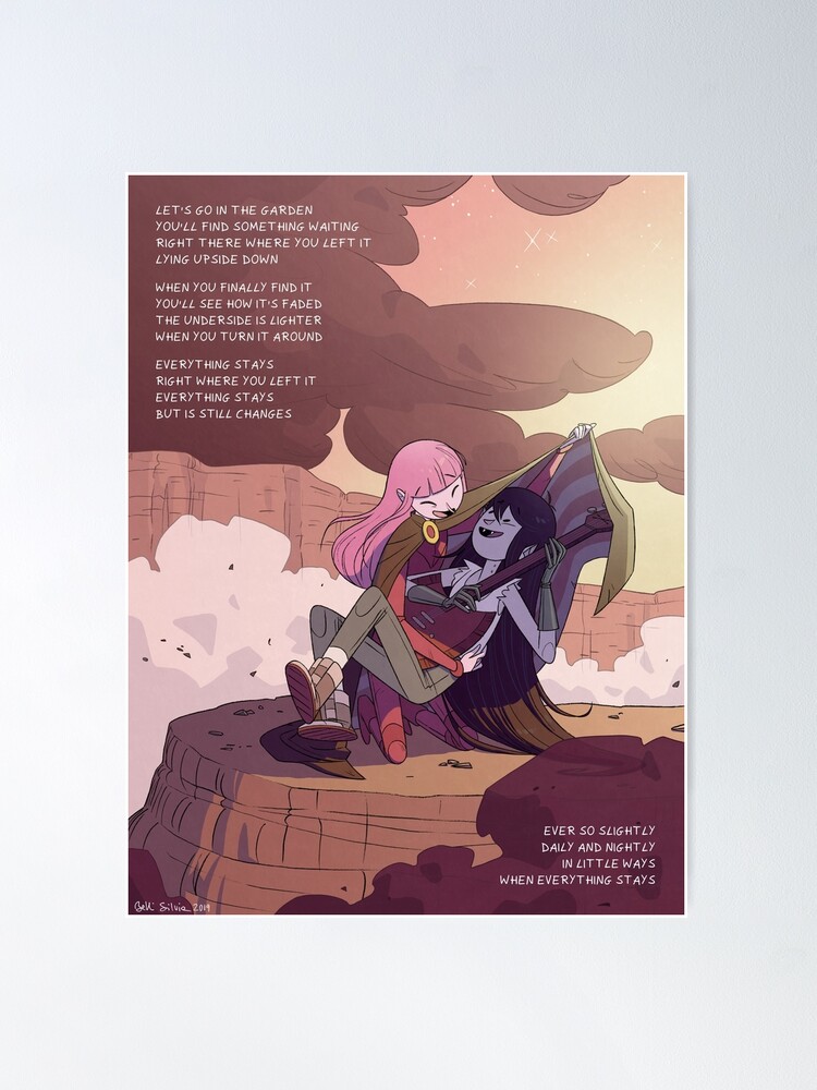 Marceline Floating Upside Down