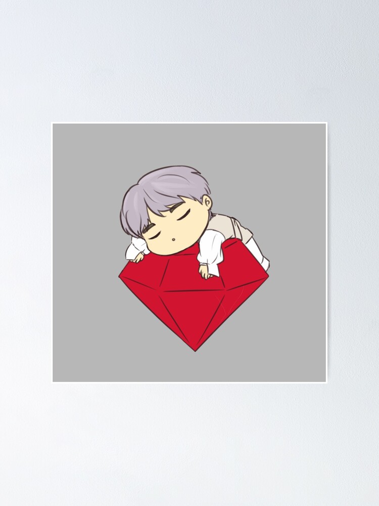 "ONEUS Xion Twilight Chibi" Poster by TurtlesarRina | Redbubble