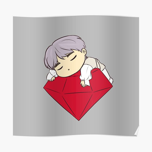 "ONEUS Xion Twilight Chibi" Poster by TurtlesarRina | Redbubble