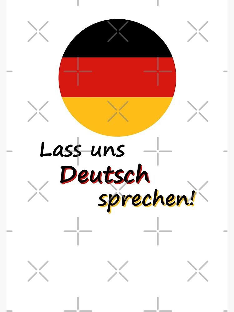 Lets Speak German Lass Uns Deutsch Sprechen Spiral Notebook For Sale By Kaseijin Redbubble