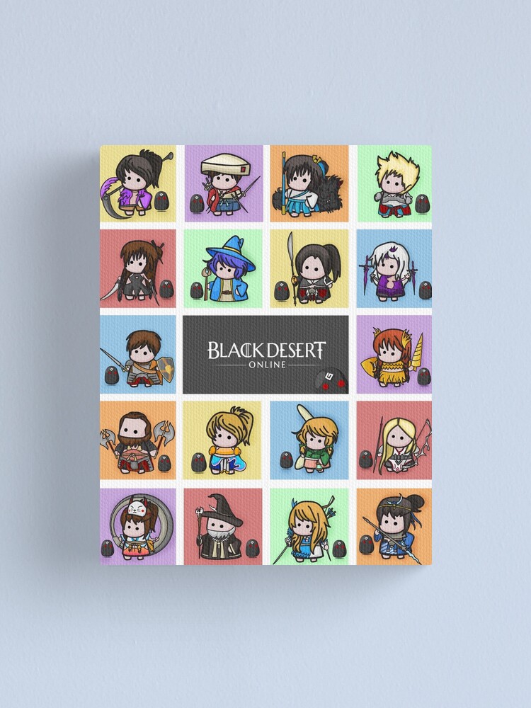 "BDO Icons - All Classes" Canvas Print for Sale by sarah-davies | Redbubble