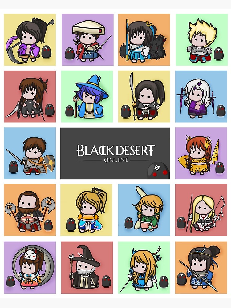 "BDO Icons - All Classes" Canvas Print for Sale by sarah-davies | Redbubble