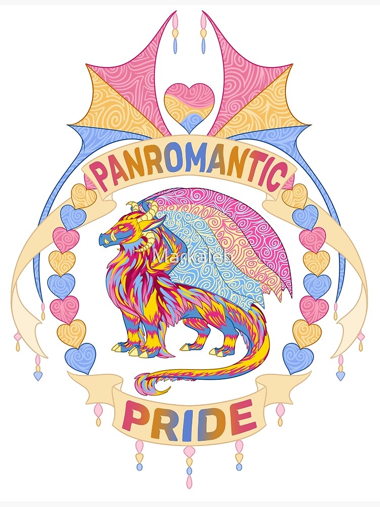 "Panromantic Pride" Framed Art Print by Markaleb | Redbubble