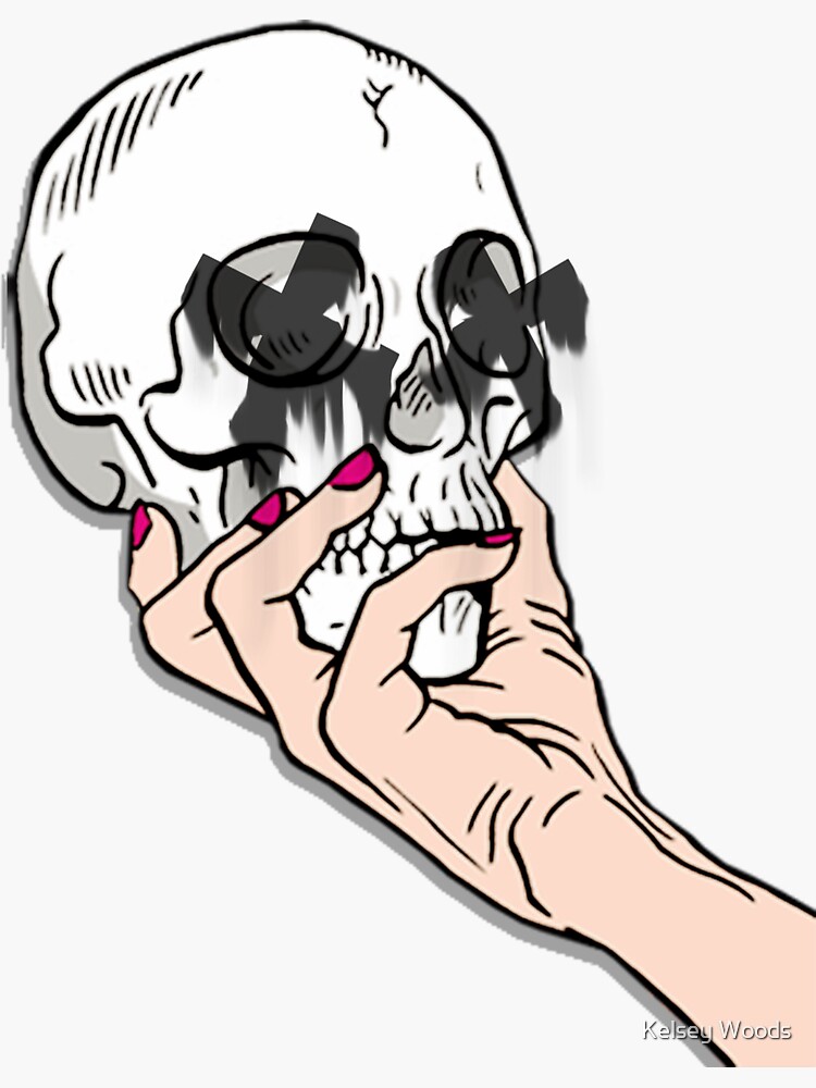 "x - death" Sticker for Sale by dog8787 | Redbubble