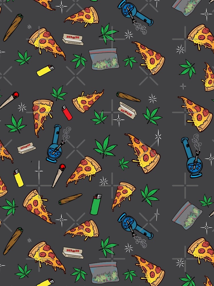 "420 Pizza Party" Leggings for Sale by kushcoast | Redbubble