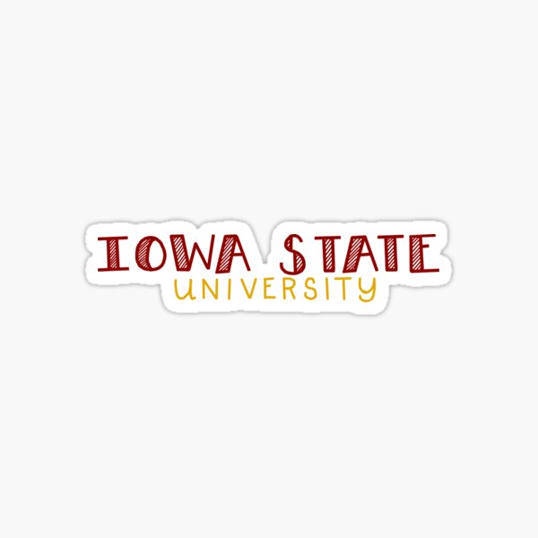 Iowa State University Stickers | Redbubble