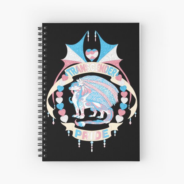 "Transgender Pride " Spiral Notebook for Sale by Markaleb | Redbubble