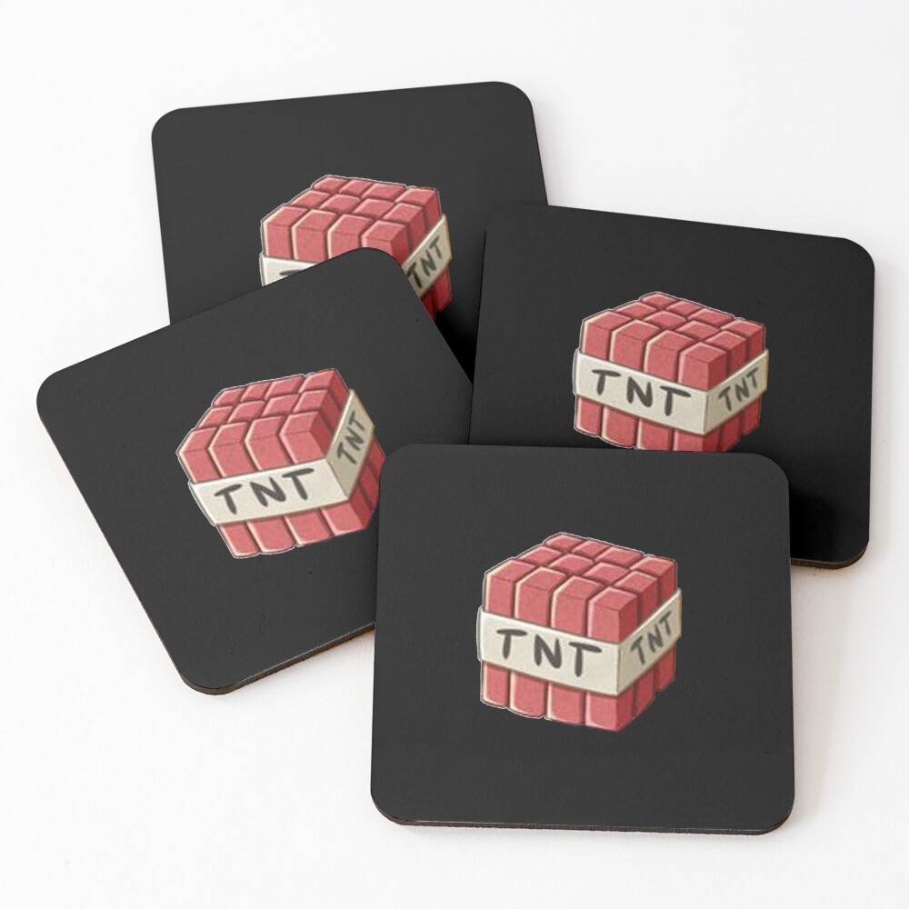 "Minecraft TNT Stickers" Sticker for Sale by ApexArtz | Redbubble