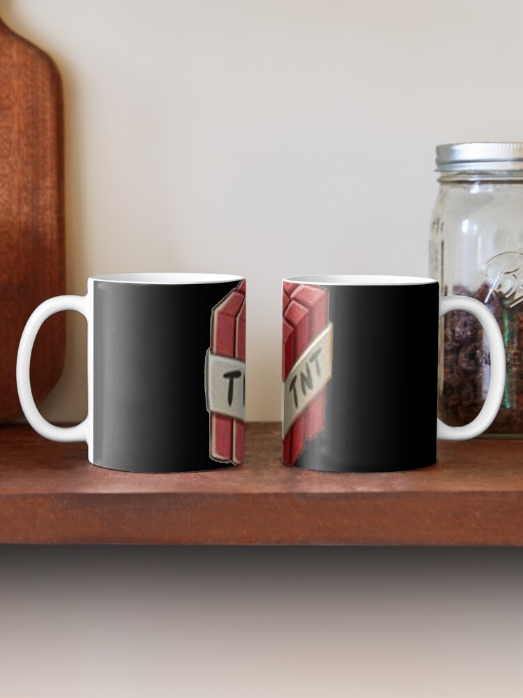 "Minecraft TNT Stickers" Coffee Mug for Sale by ApexArtz | Redbubble