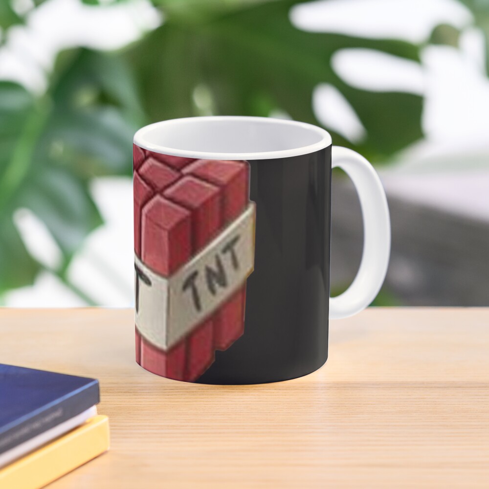 "Minecraft TNT Stickers" Coffee Mug for Sale by ApexArtz | Redbubble