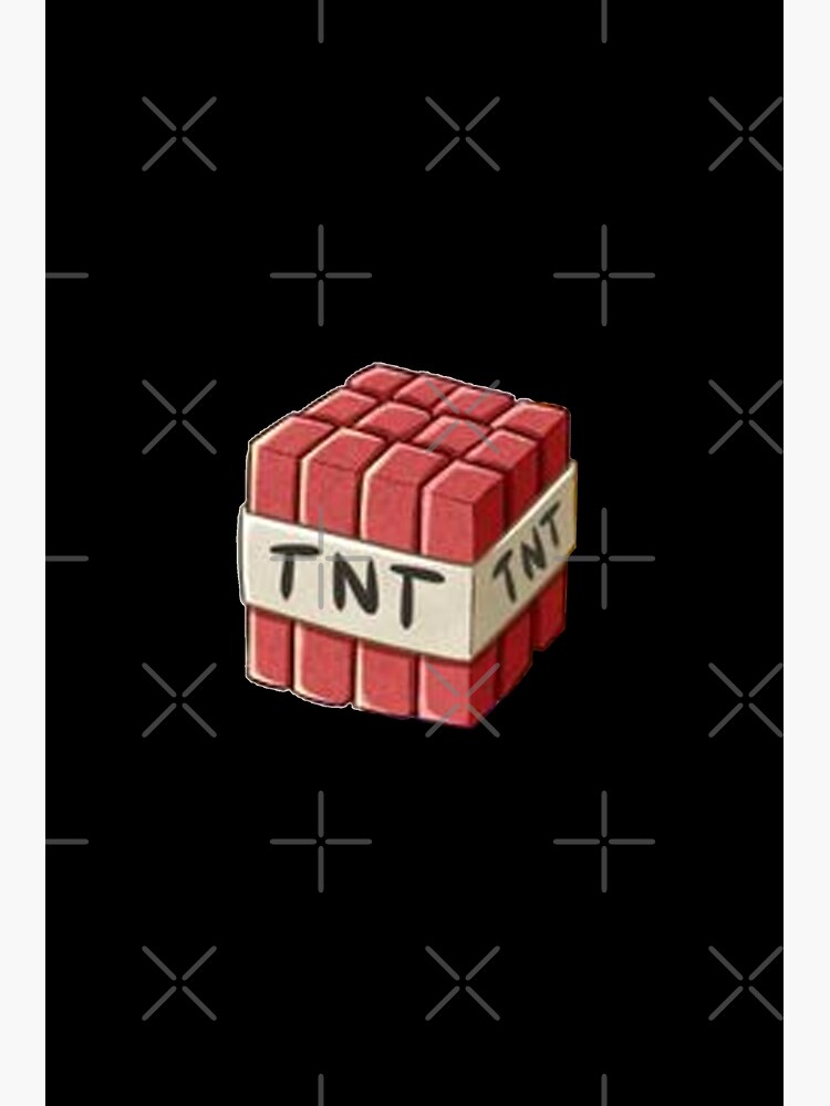 "Minecraft TNT Stickers" Art Print by ApexArtz | Redbubble