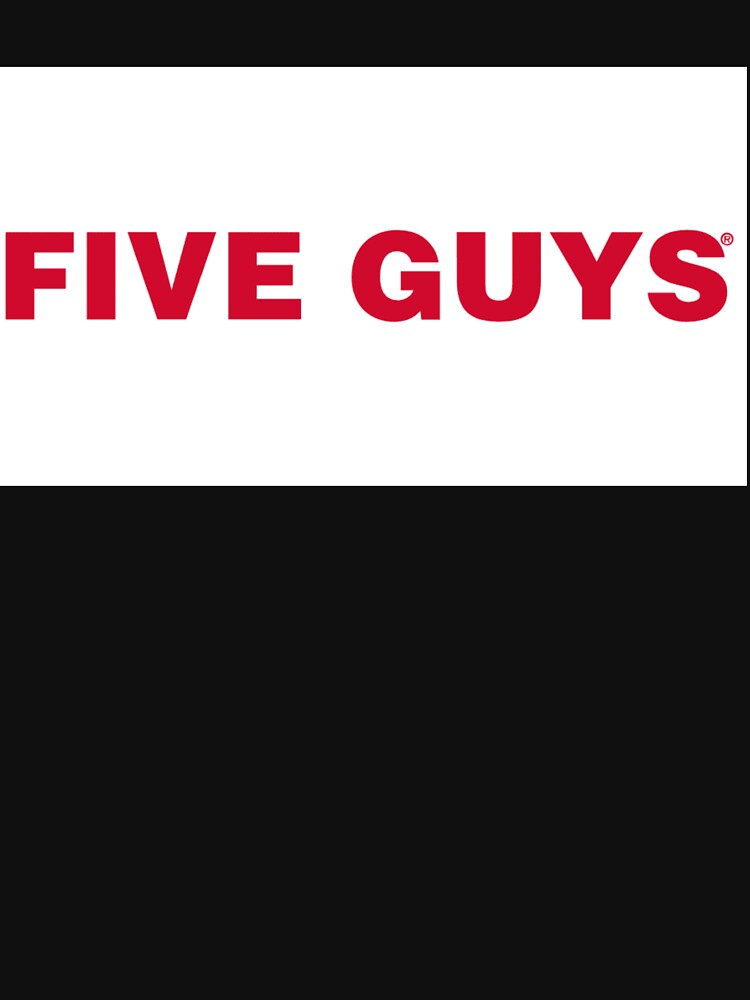 "Five Guys Red" Essential T-Shirt by Camacho37 | Redbubble