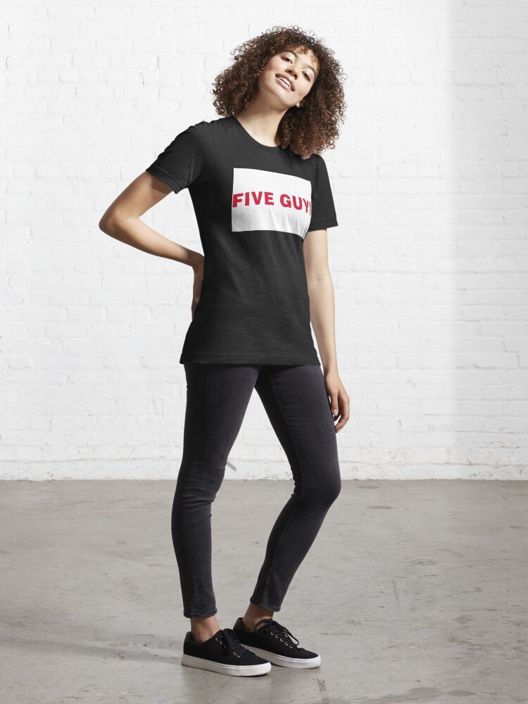 "Five Guys Red" Essential T-Shirt by Camacho37 | Redbubble