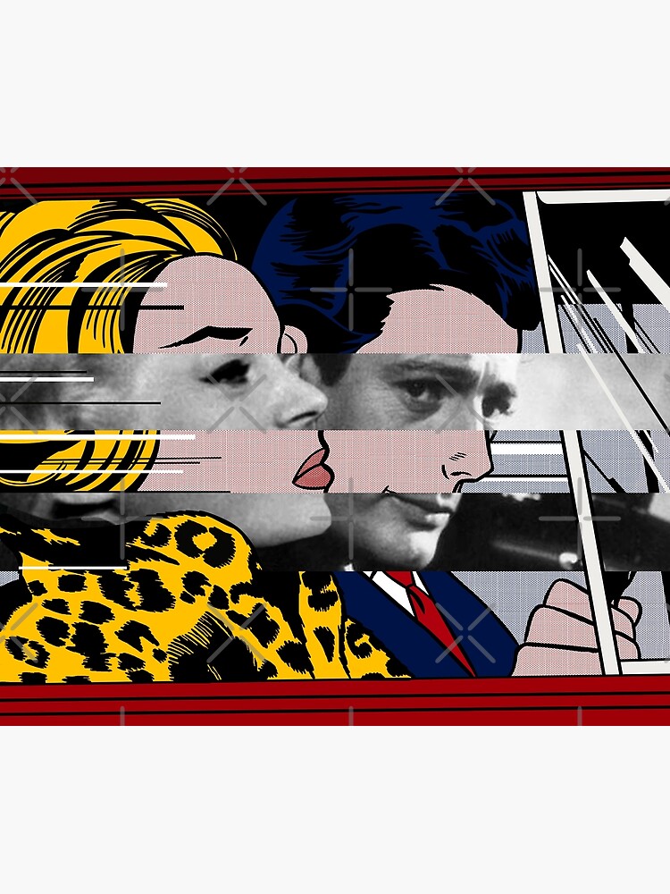 Lámina artística «En el coche de Roy Lichtenstein y Marcello ...