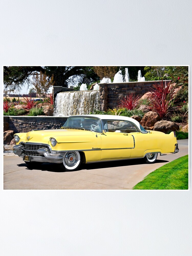 "1955 Cadillac Coupe DeVille" Poster for Sale by DaveKoontz | Redbubble