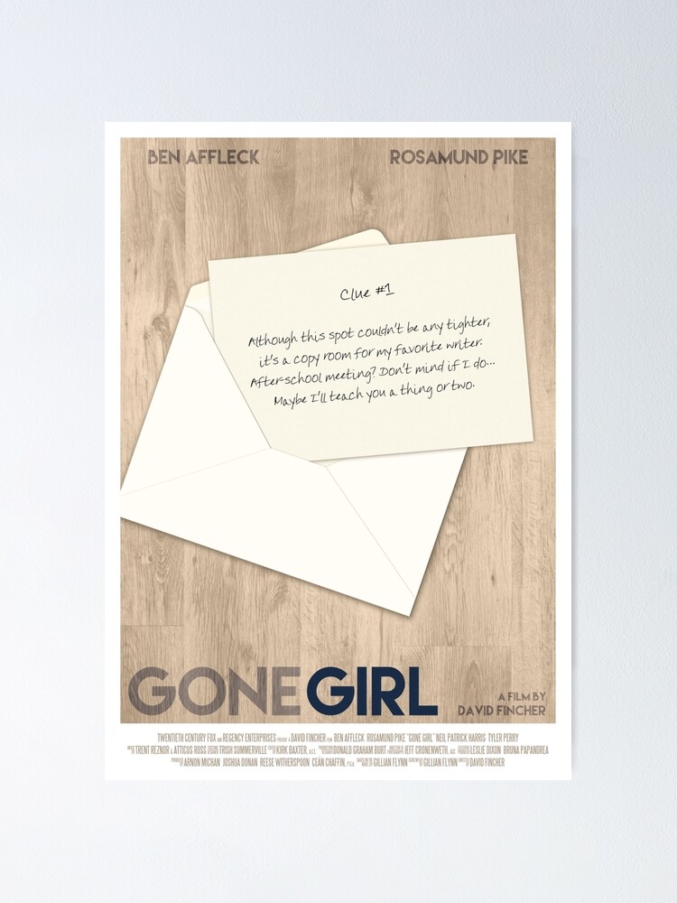 "Gone Girl film poster" Poster by PolarDesigns | Redbubble