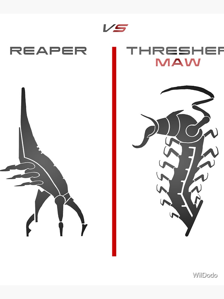 "Reaper vs Thresher Maw" Tote Bag for Sale by WilDodo | Redbubble