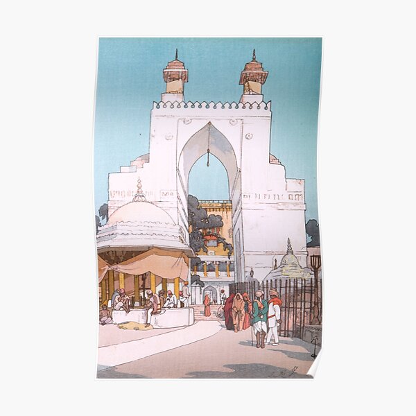 "High Gate in Ajmer by Yoshida Hiroshi" Poster for Sale by ...