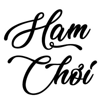 "Ham Choi" Sticker for Sale by AnhKimTN | Redbubble