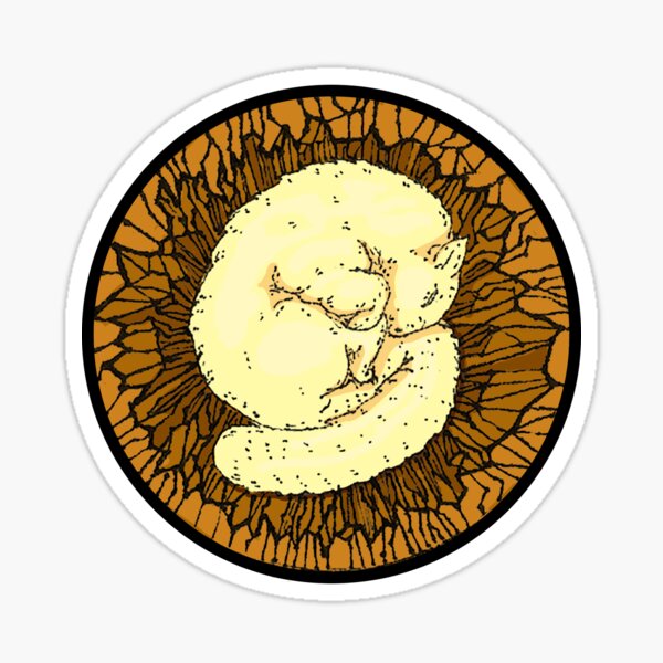 "Catsy" Sticker by Davmarod | Redbubble