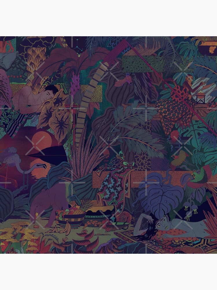 "ZABA album background " Art Print for Sale by the-at-symbol | Redbubble