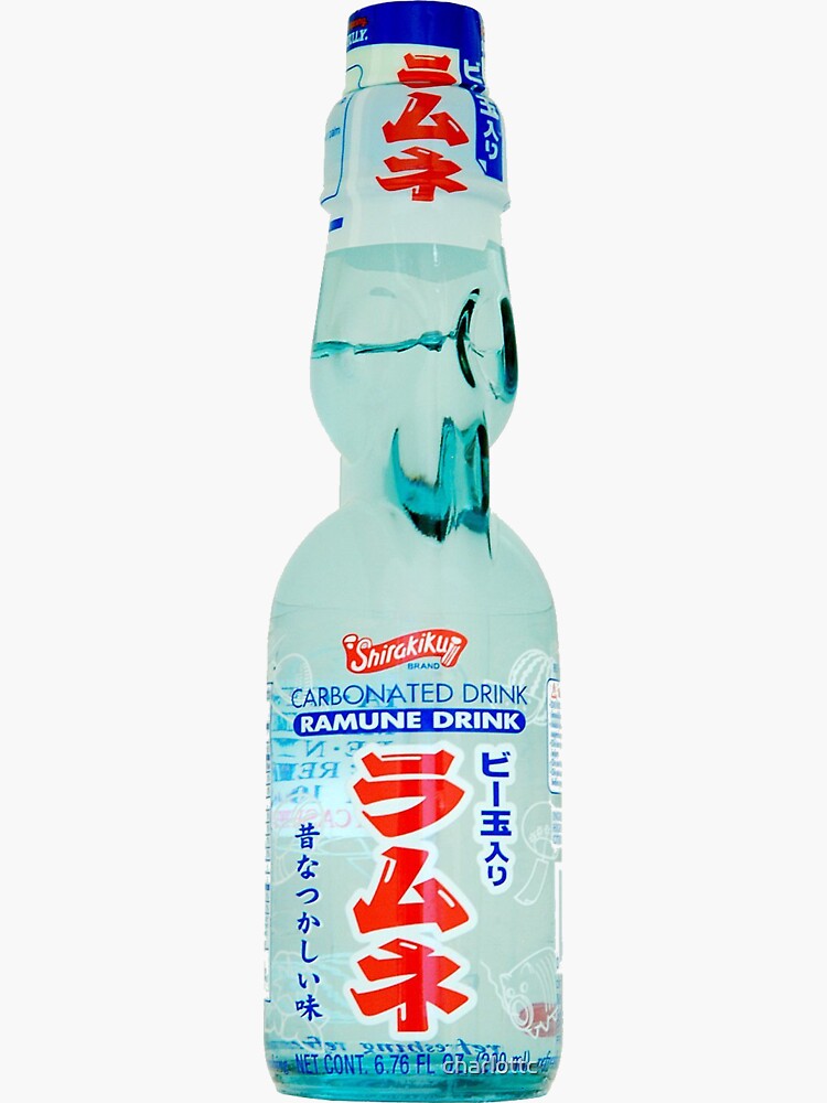 "classic ramune bottle" Sticker for Sale by charlottc | Redbubble