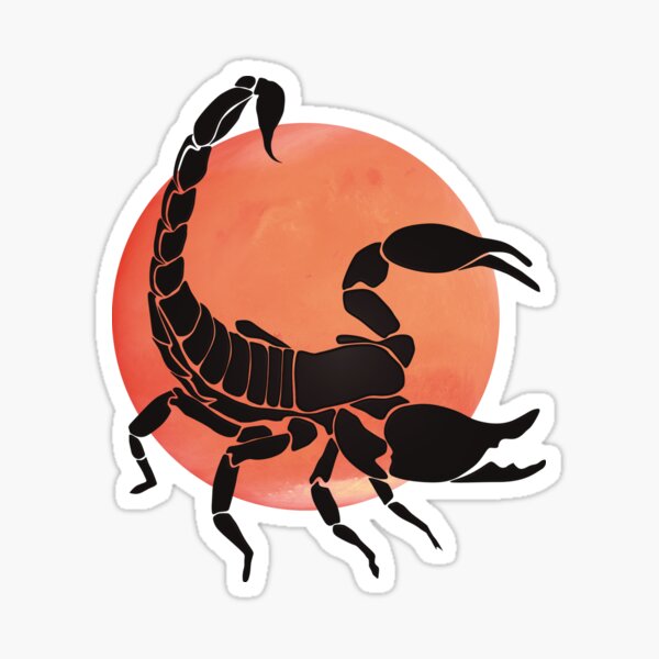 Scorpion Tribal Scorpio Stickers | Redbubble