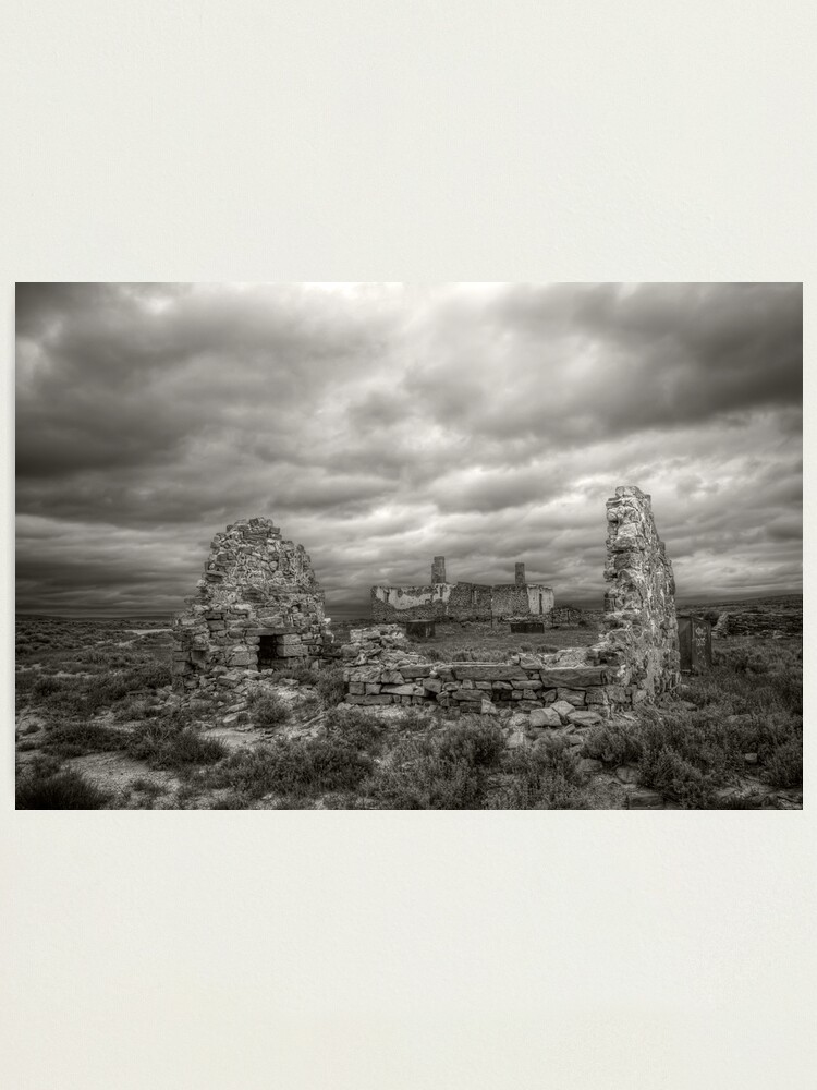 "Waukaringa Ruins - NW of Yunta, South Australia" Photographic Print ...